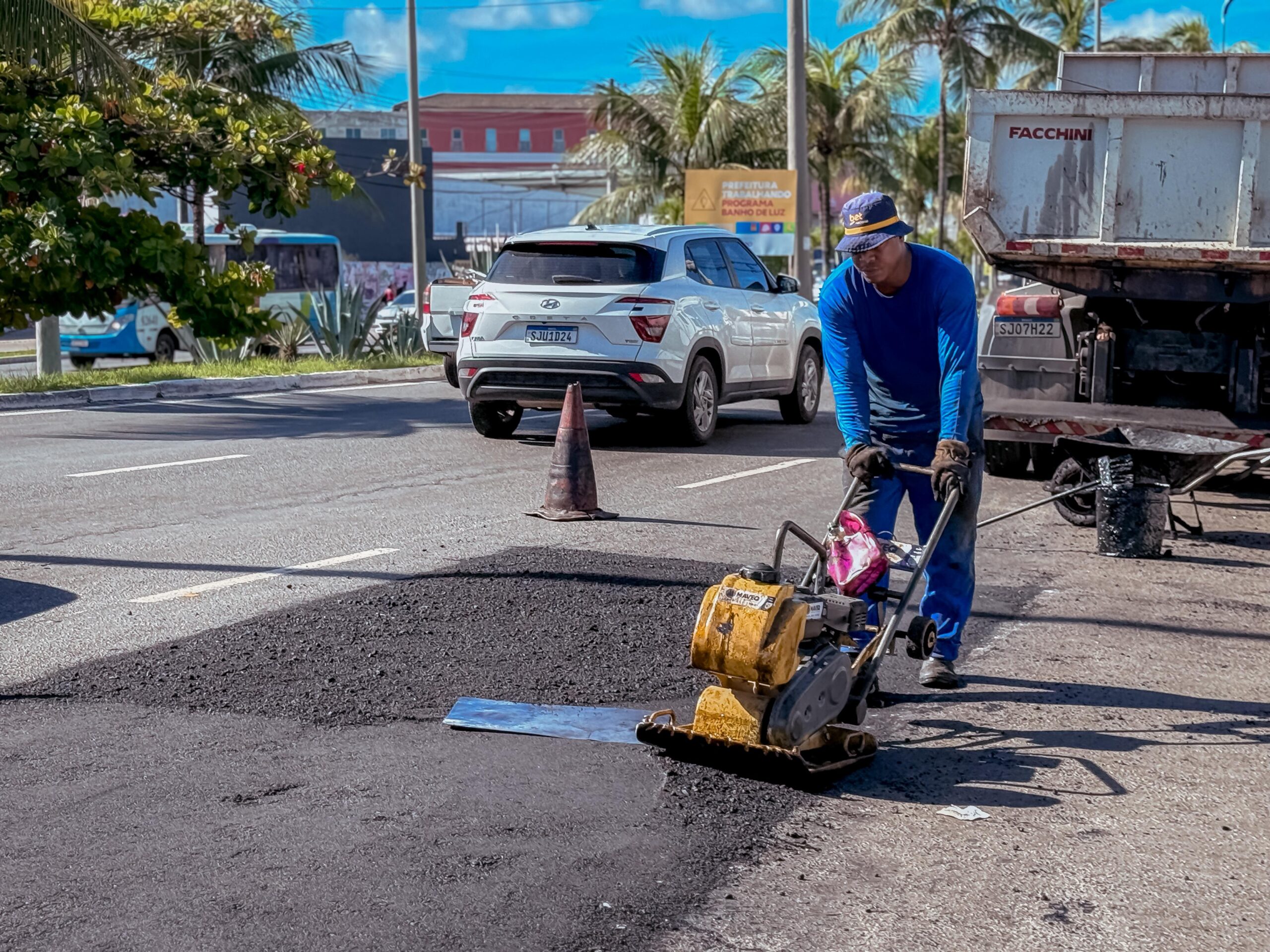 Jardim do Jockey recebe Operação Buraco Zero